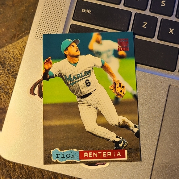 Other | Rick Renteria Baseball Card | Poshmark